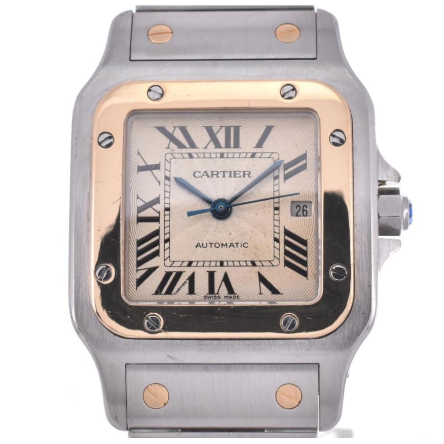 Cartier（カルティエ） CARTIER 2319 サントスガルベ デイト SS/K18YG 自動巻き メンズ C#122488 : aonohappa - 通販 - Yahoo!ショッピング
