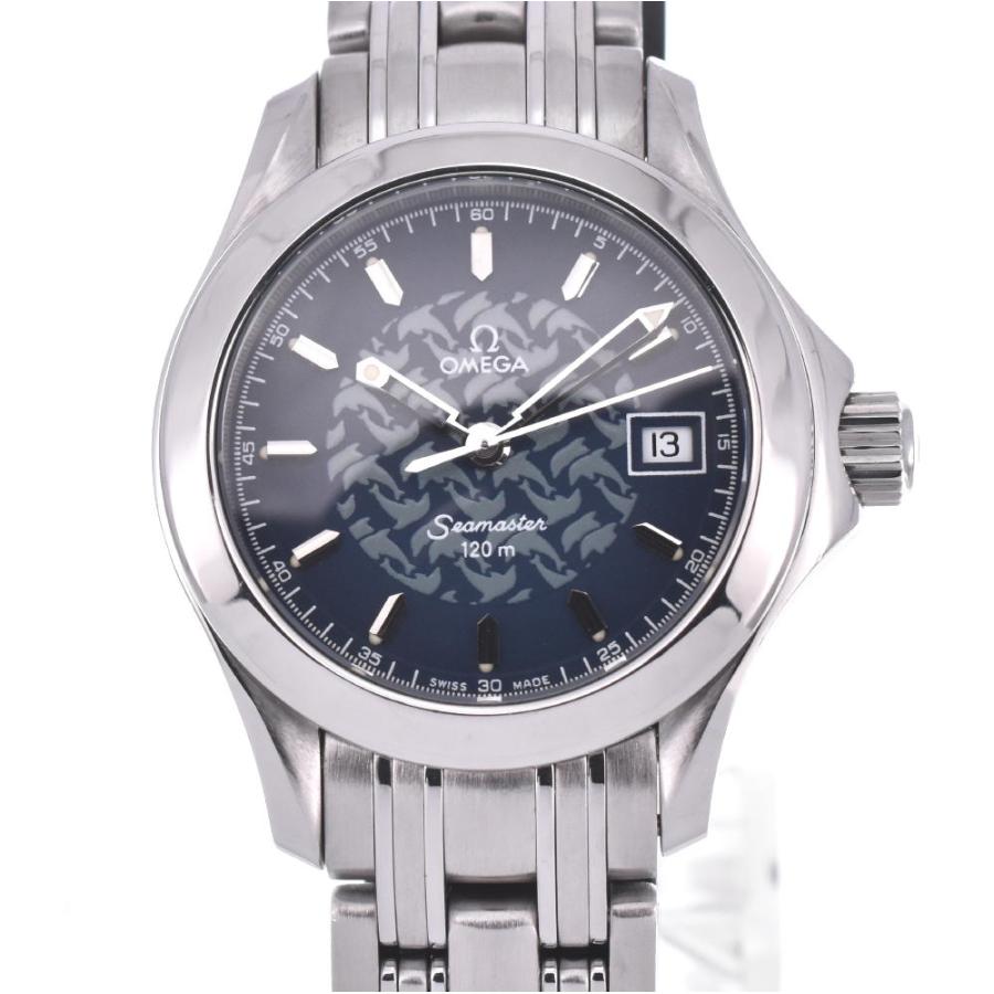 OMEGA（オメガ） OMEGA 2588.80 シーマスター 120M ジャックマイヨール クォーツ レディース 美品 L#122504 ...