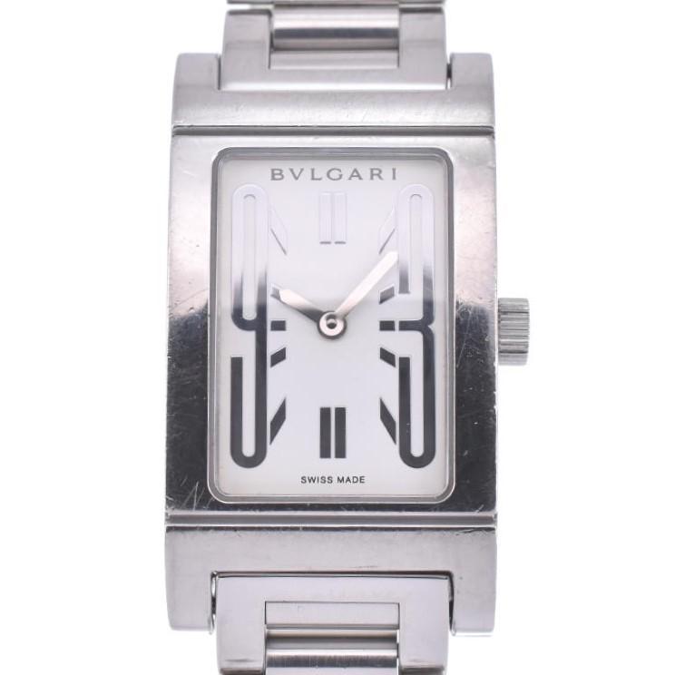BVLGARI ブルガリ RT39S レッタンゴロ ステンレス クォーツ レディース M#122519 : aonohappa - 通販 ...