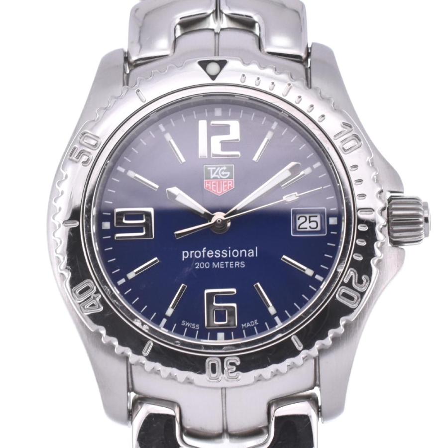 TAG HEUER（タグ・ホイヤー） TAG HEUER WT1213 リンク デイト クォーツ ボーイズ 良品 J#123060 ...