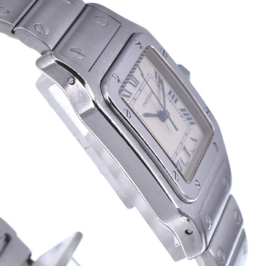 Cartier カルティエ CARTIER W20018D6 サントスガルベ LM デイト クォーツ メンズ I#123118 ...