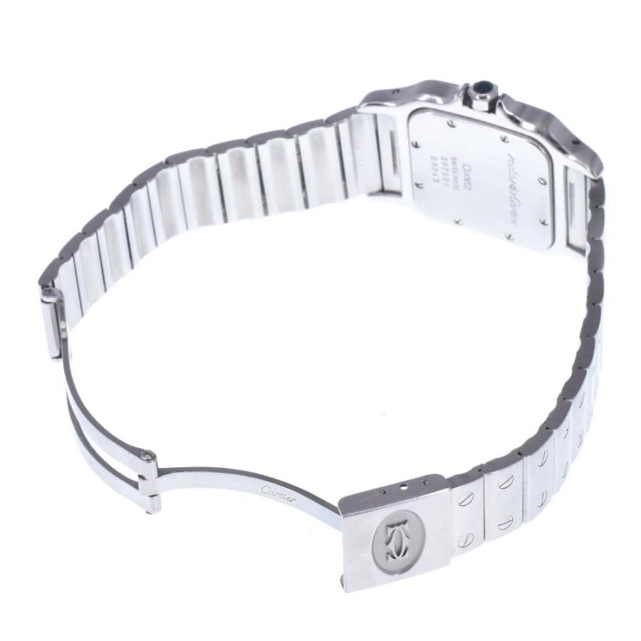 Cartier カルティエ CARTIER W20018D6 サントスガルベ LM デイト クォーツ メンズ I#123118 ...