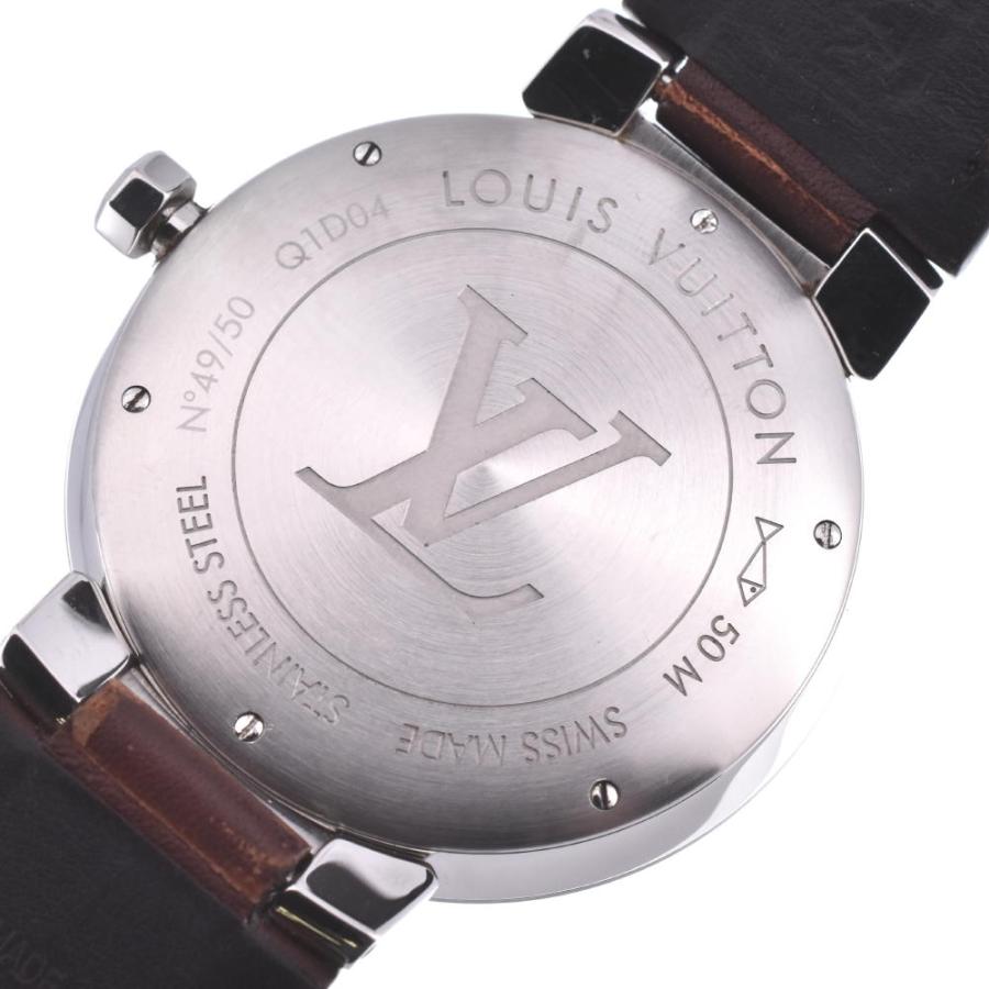LOUIS VUITTON（ルイ・ヴィトン） LOUIS VUITTON Q1D04 タンブール クリストファーネメス クォーツ メンズ 美品 ...