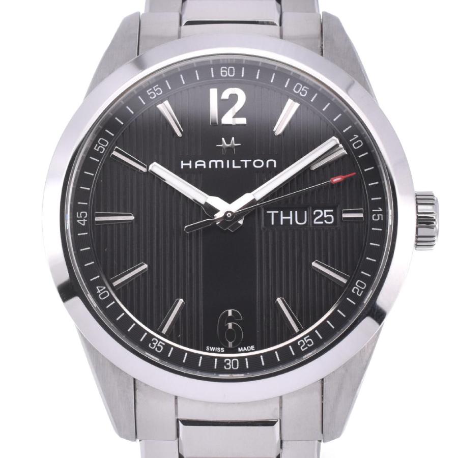 HAMILTON（ハミルトン） HAMILTON H433110 ブロードウェイ デイデイト クォーツ メンズ 良品 箱付き J#123174 ...