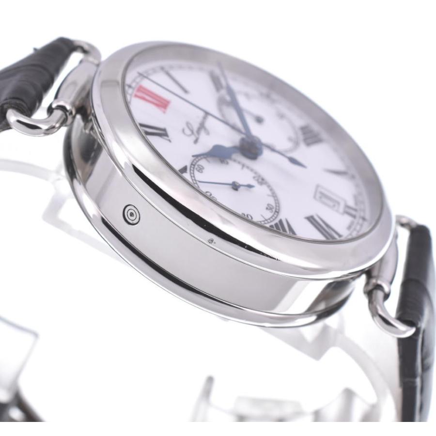 LONGINES（ロンジン） LONGINES L2.776.4.21.3 ヘリテージコレクション ワンプッシュクロノ 自動巻き メンズ I ...