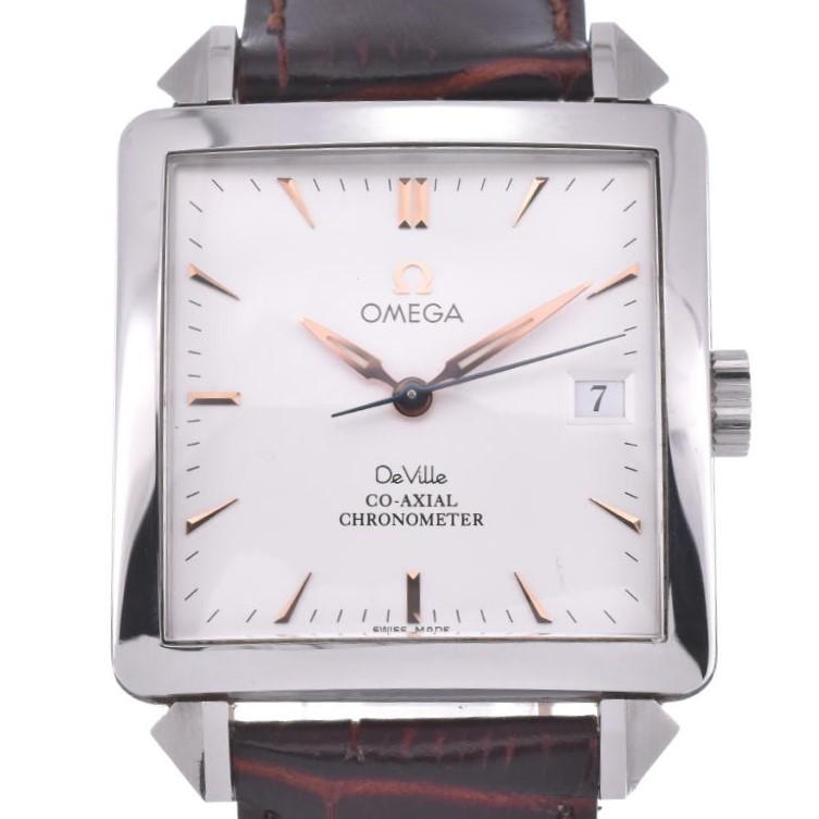 オメガ OMEGA 7806.30.32 デビル ビザンチウム CO-AXIAL クロノメーター 自動巻き メンズ 良品 内箱・保証書付き I ...