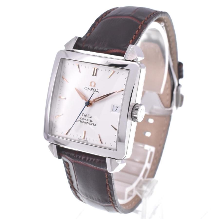 オメガ OMEGA 7806.30.32 デビル ビザンチウム CO-AXIAL クロノメーター 自動巻き メンズ 良品 内箱・保証書付き I ...