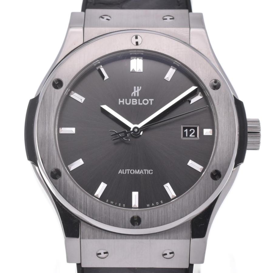 ウブロ HUBLOT 542.NX.7071.LR クラシック フュージョン レーシング 自動巻き メンズ 美品 箱・保証書付き J# ...