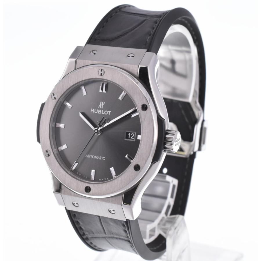 ウブロ HUBLOT 542.NX.7071.LR クラシック フュージョン レーシング 自動巻き メンズ 美品 箱・保証書付き J# ...