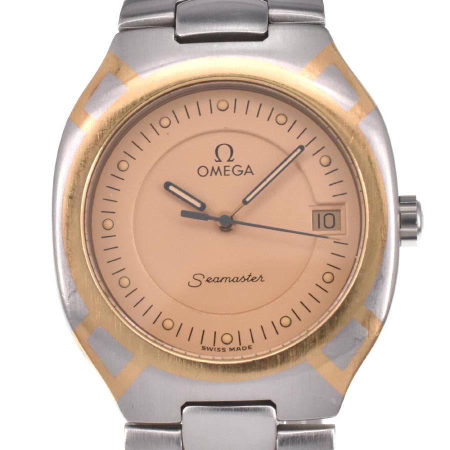 OMEGA オメガ シーマスター ポラリス デイト チタン/K18 クォーツ メンズ L#123444 : aonohappa - 通販 ...