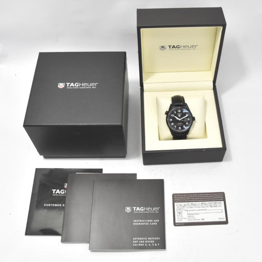 タグホイヤー TAG HEUER WAR2A80.FC6337 カレラ キャリバー5 自動巻き メンズ 美品 箱・保証書付き J#123454 ...