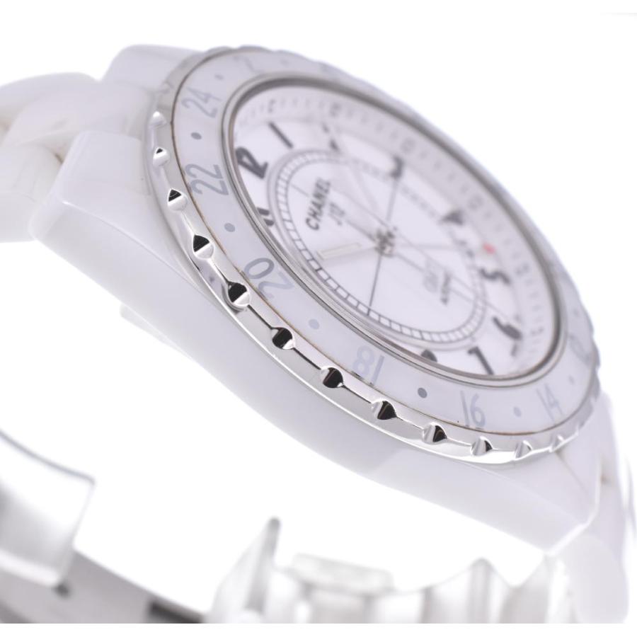 CHANEL（シャネル） CHANEL H2126 J12 GMT 限定2000本 ホワイトセラミック デイト 自動巻き メンズ 美品 O ...