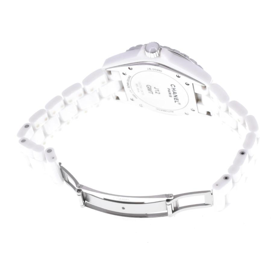 CHANEL（シャネル） CHANEL H2126 J12 GMT 限定2000本 ホワイトセラミック デイト 自動巻き メンズ 美品 O ...