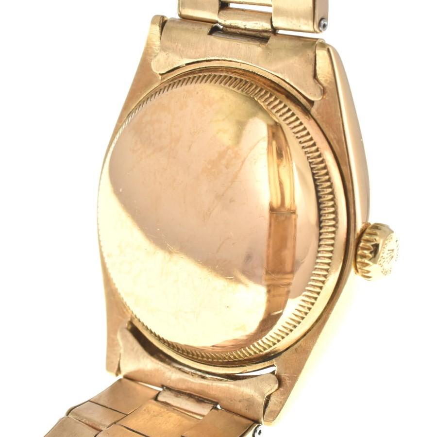 ROLEX（ロレックス） ROLEX 6085 オイスターパーペチュアル YG エンジンターンド ベゼル ヴィンテージ 1951s 自動巻き ...