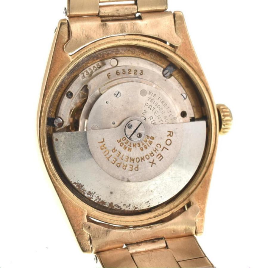 ROLEX（ロレックス） ROLEX 6085 オイスターパーペチュアル YG エンジンターンド ベゼル ヴィンテージ 1951s 自動巻き ...