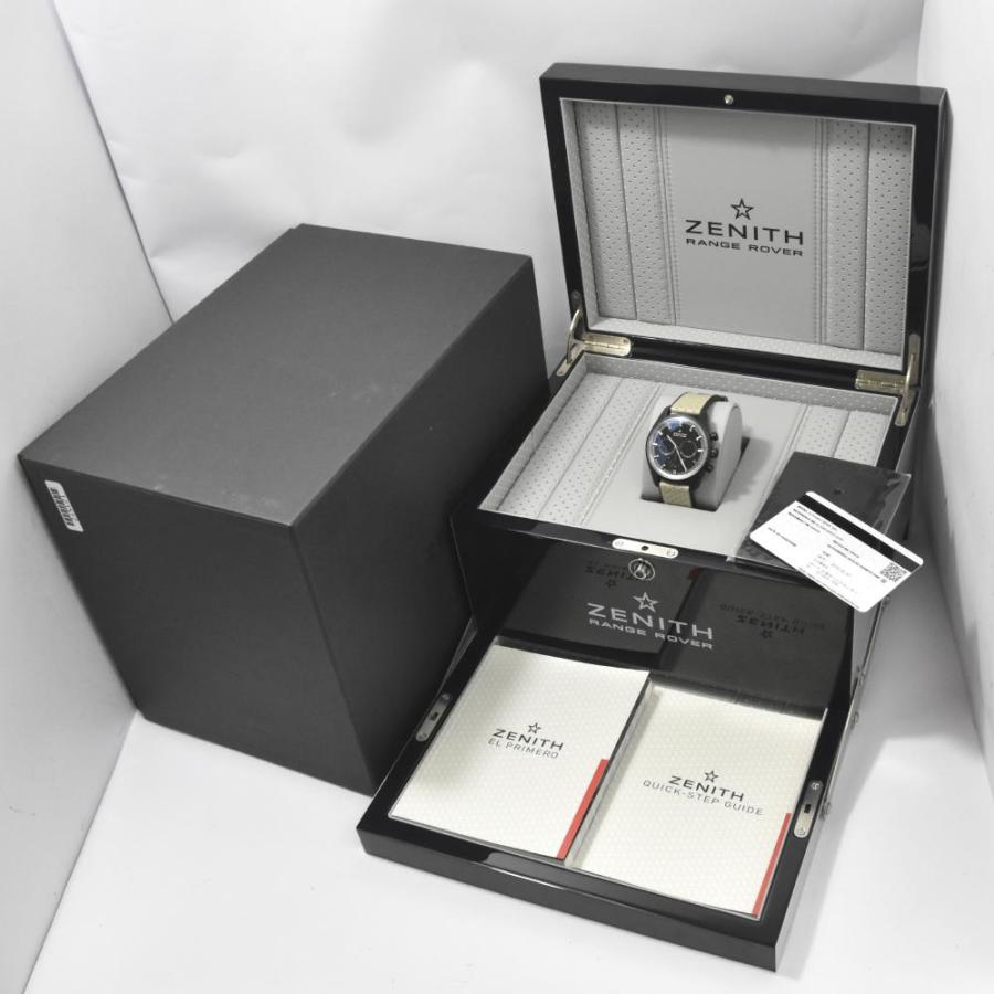 ゼニス ZENITH 24.2040.400/27.R797 エル・プリメロ レンジ・ローバー 自動巻き メンズ 美品 箱・保証書付き M#123517 :123517:aonohappa ...