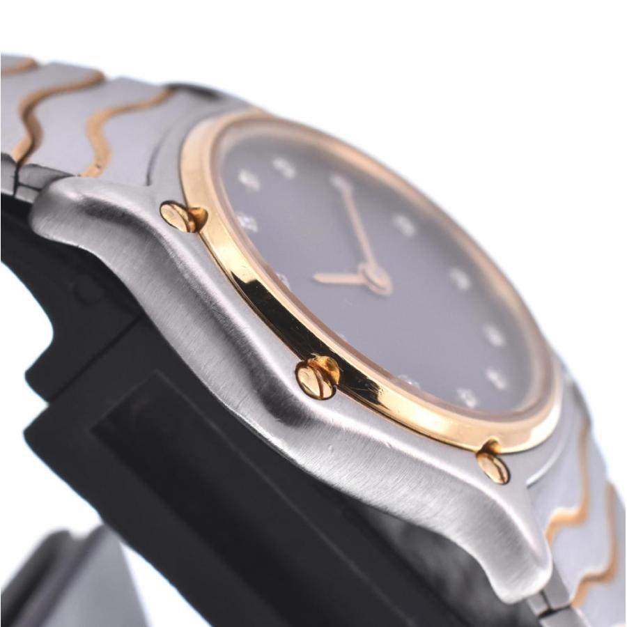 EBEL エベル 166901 クラシックウェーブ 12Pダイヤ K18YGベゼル クォーツ レディース 良品 M#123720 : aonohappa - 通販 - Yahoo!ショッピング