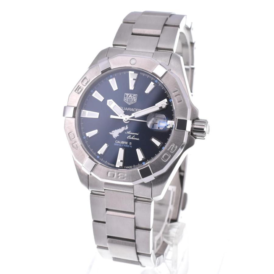 タグホイヤー TAG HEUER WBD2117.BA0928 アクアレーサー 奄美大島 エディション 自動巻き メンズ 美品 箱・保証書付き ...