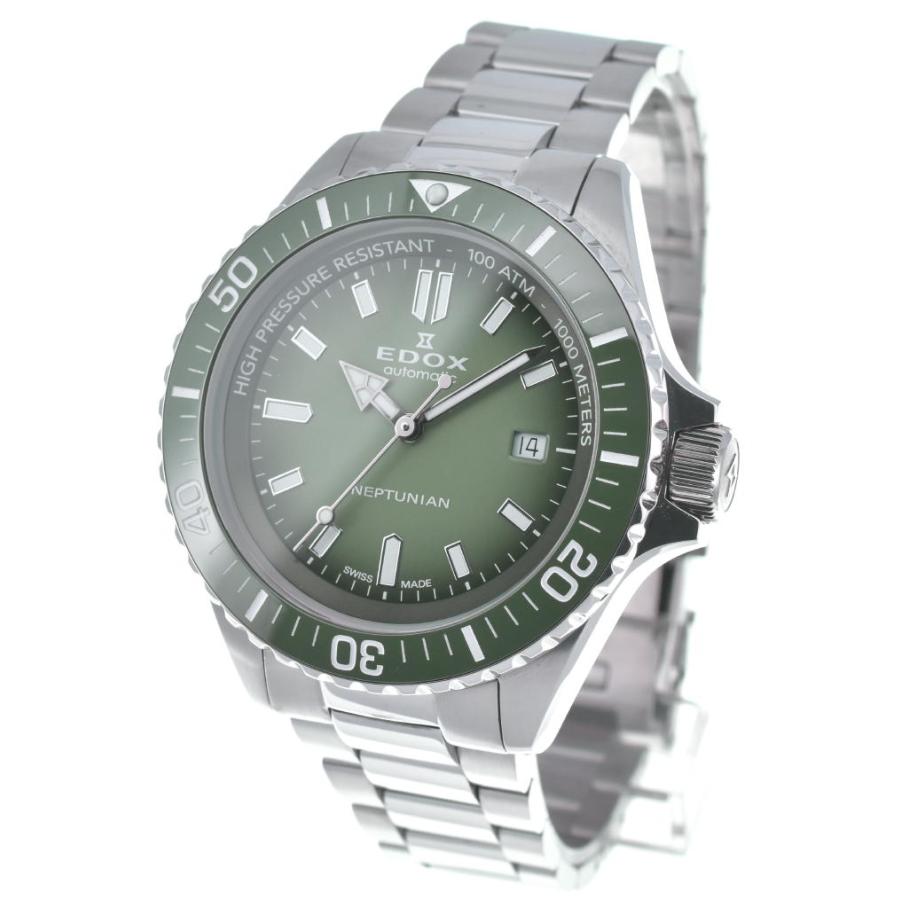 EDOX エドックス 80120-3VM-VDN1 スカイダイバー ネプチュニアン 自動巻き メンズ 美品 箱・保証書付き #123890 ...