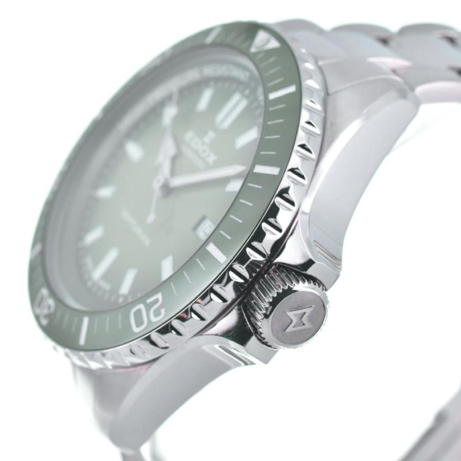 EDOX エドックス 80120-3VM-VDN1 スカイダイバー ネプチュニアン 自動巻き メンズ 美品 箱・保証書付き #123890 ...