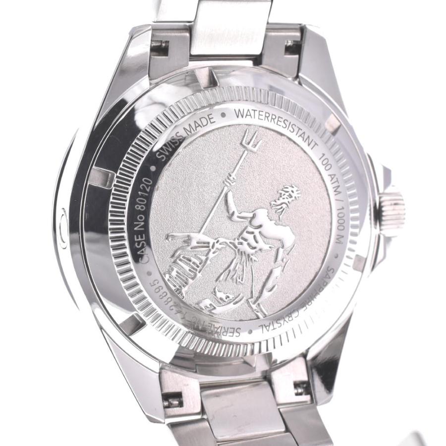 EDOX エドックス 80120-3VM-VDN1 スカイダイバー ネプチュニアン 自動巻き メンズ 美品 箱・保証書付き #123890 ...
