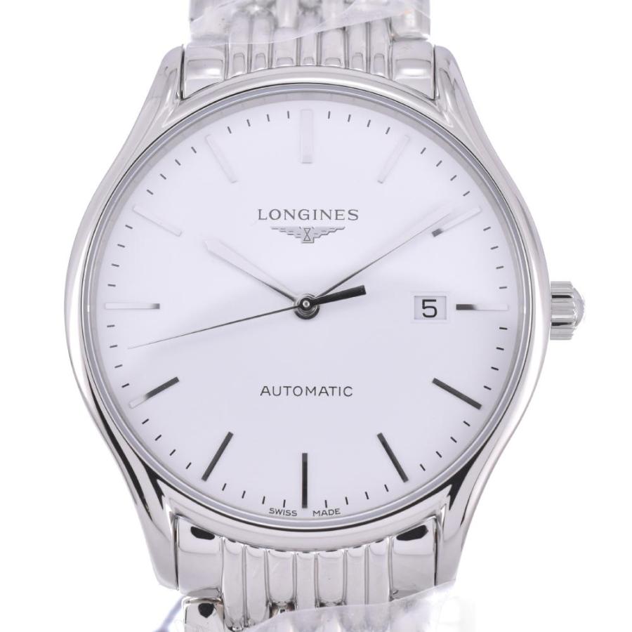 LONGINES 値下 ロンジン L4.961.4.12.6 リール デイト 自動巻き メンズ 未使用品 箱・保証書付き #124134 ...