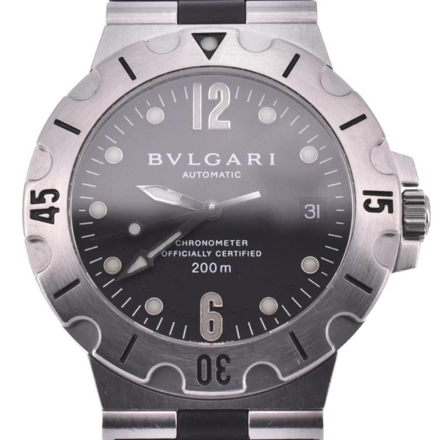 ブルガリ BVLGARI SD38S ディアゴノ デイト 自動巻き メンズ 良品 箱・保証書付き Q#124550 :124550 ...
