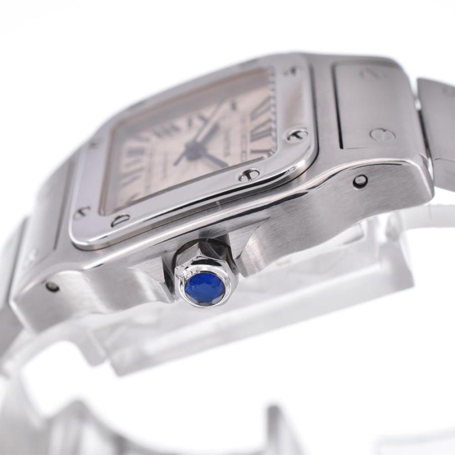 Cartier カルティエ CARTIER W20054D6 サントスガルベ SM 自動巻き レディース 内箱付き A#124641 ...