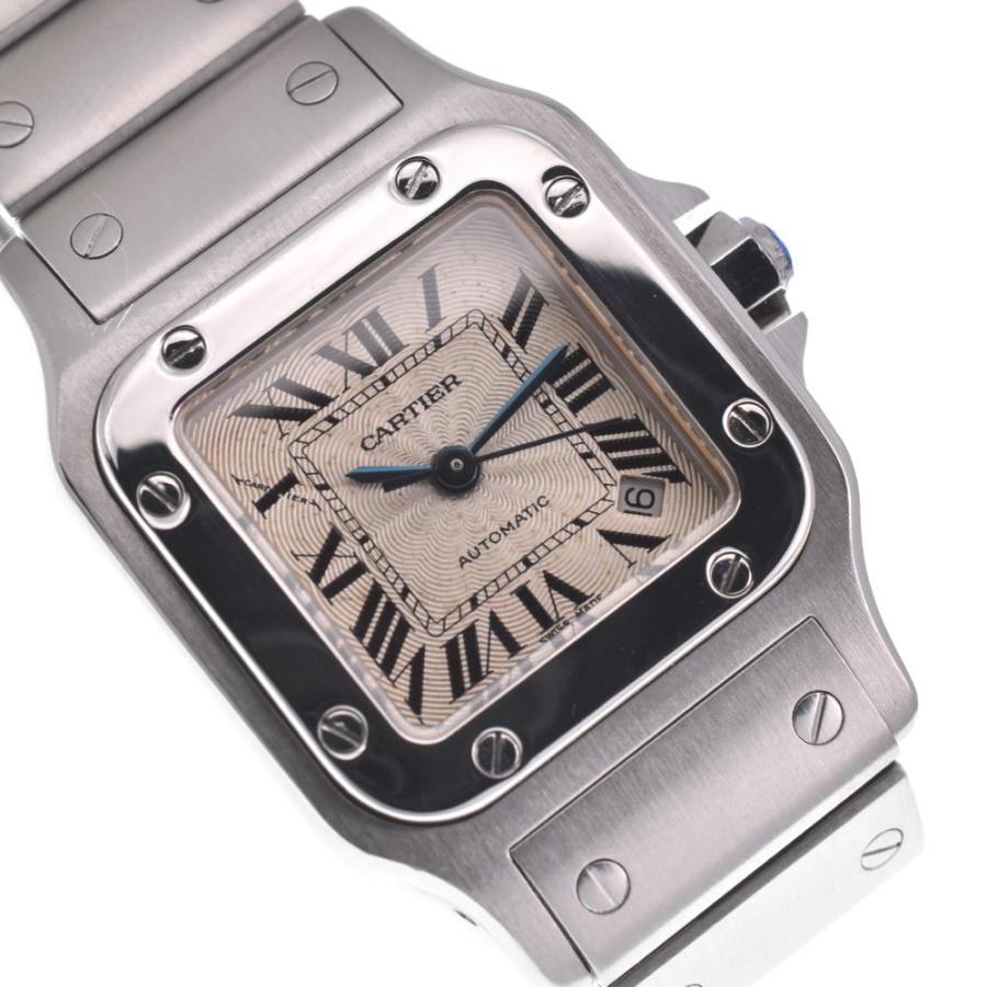 Cartier カルティエ CARTIER W20054D6 サントスガルベ SM 自動巻き レディース 内箱付き A#124641 ...