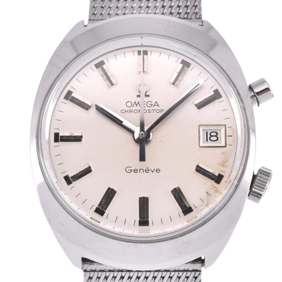 OMEGA オメガ 146.010SP ジュネーブ クロノストップ デイト Cal.920 手巻き メンズ B#124686 ...