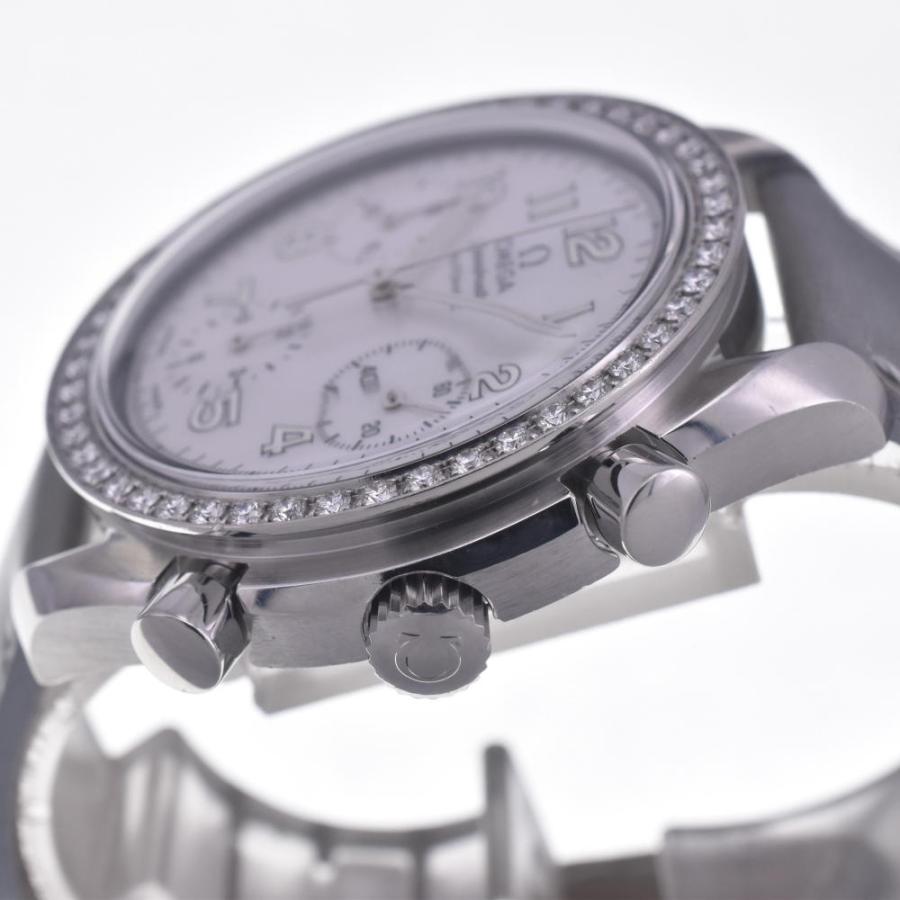 OMEGA オメガ 3815.70.56 スピードマスター リデュースド ベゼル ダイヤ 自動巻き レディース 良品 保証書付き G# ...