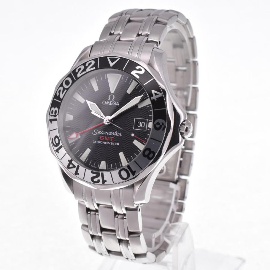 オメガ OMEGA 2534.5 シーマスター 50周年記念モデル GMT 自動巻き メンズ 美品 H#125186 :125186 ...