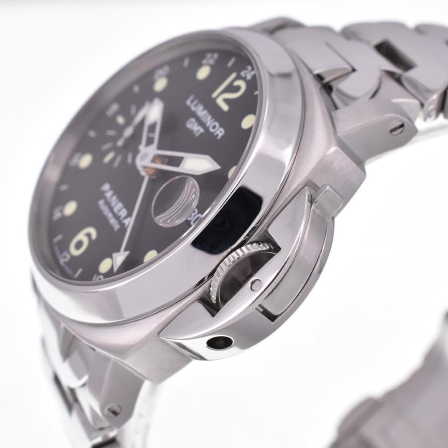 OFFICINE PANERAI（オフィチーネ パネライ） パネライ PANERAI PAM00160 ルミノール GMT 自動巻き メンズ ...