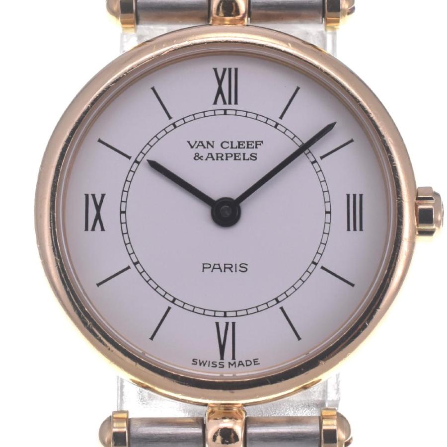 Van Cleef ＆ Arpels ヴァンクリーフ＆アーペル & ラ コレクション ヴィンテージ クォーツ レディース 良品 保証書付き G#125339 : aonohappa - 通販 ...
