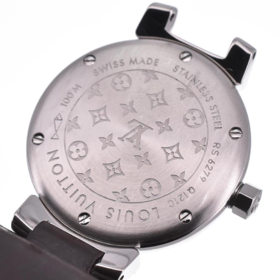 ルイ・ヴィトン LOUIS VUITTON Q121C タンブール デイト クォーツ レディース H#125340 : 125340 ...