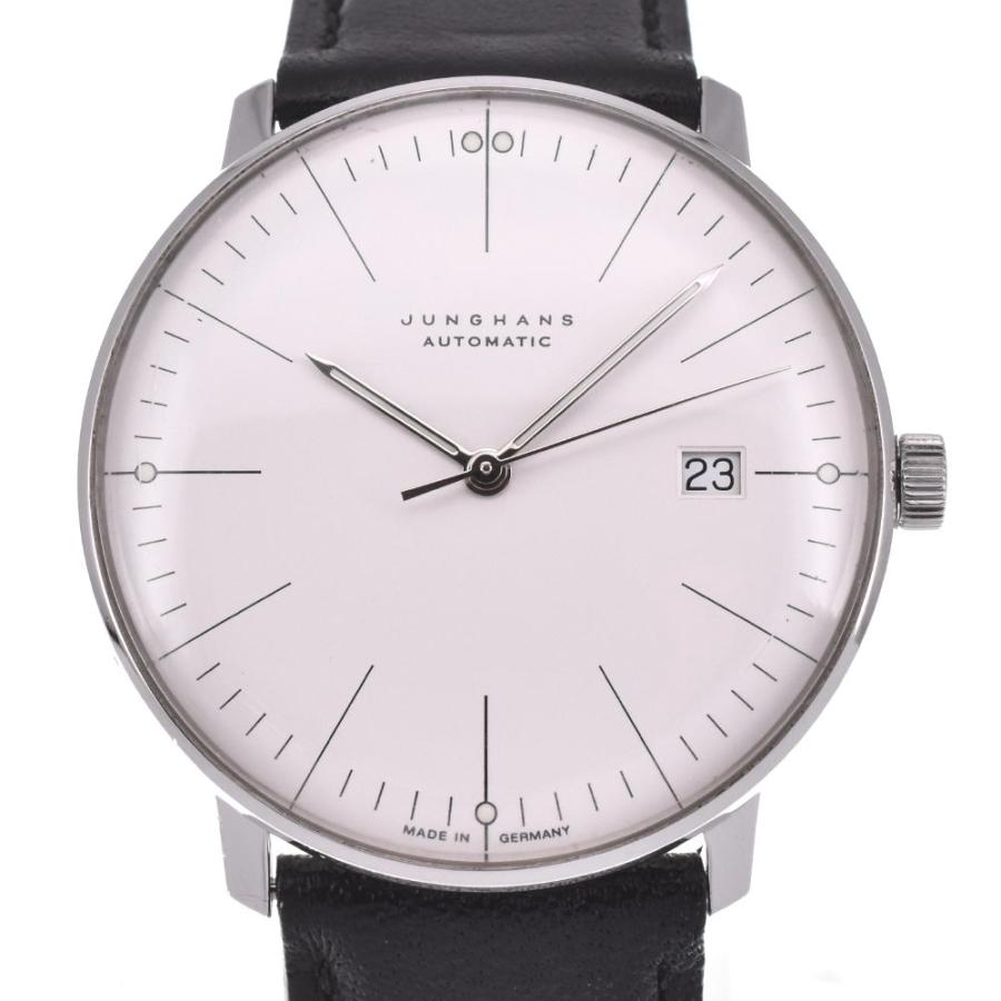 Junghans ユンハンス JUNGHANS 27.4002 マックスビル デイト SS/レザー 自動巻き メンズ 良品 J#125710 : aonohappa - 通販 - Yahoo ...