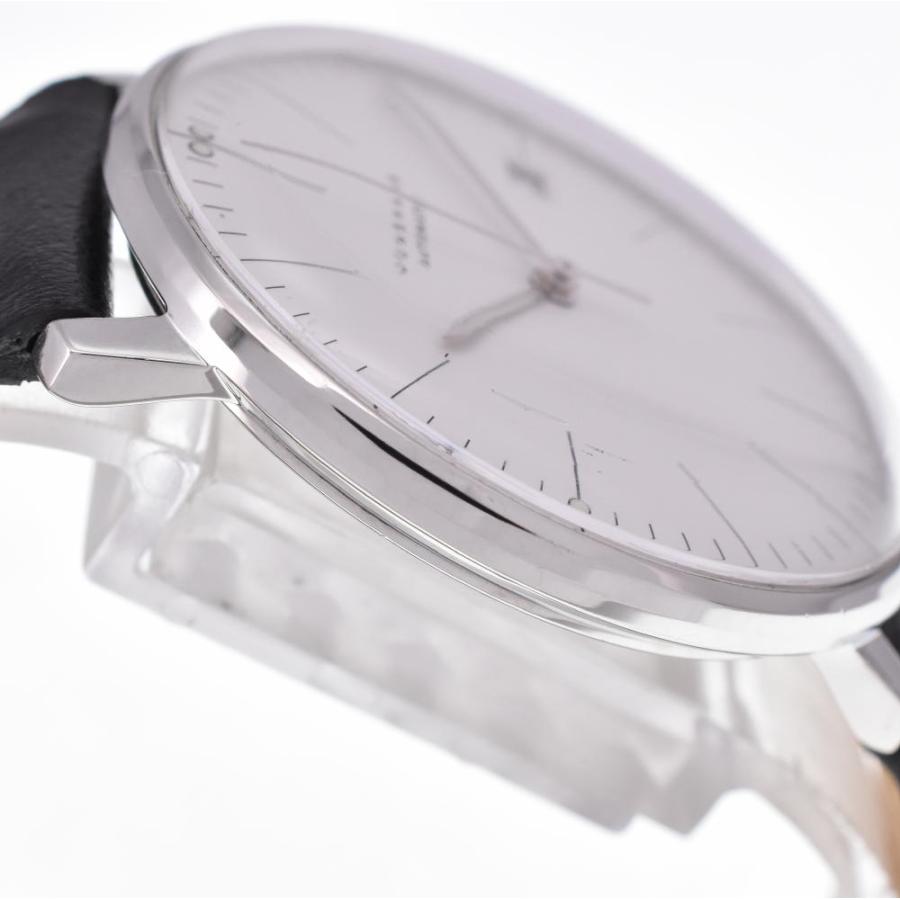 Junghans ユンハンス JUNGHANS 27.4002 マックスビル デイト SS/レザー 自動巻き メンズ 良品 J#125710 : aonohappa - 通販 - Yahoo ...
