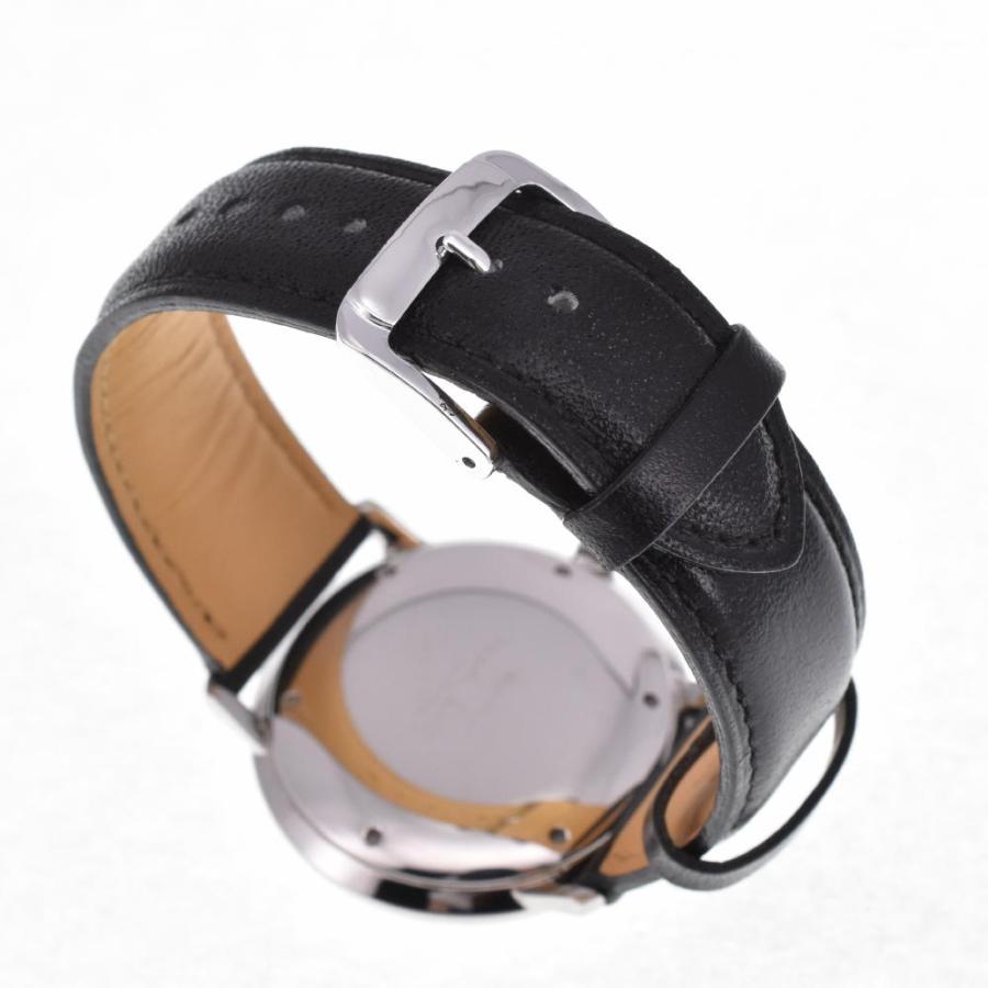 Junghans（ユンハンス） JUNGHANS 27.4002 マックスビル デイト SS/レザー 自動巻き メンズ 良品 J#125710 ...