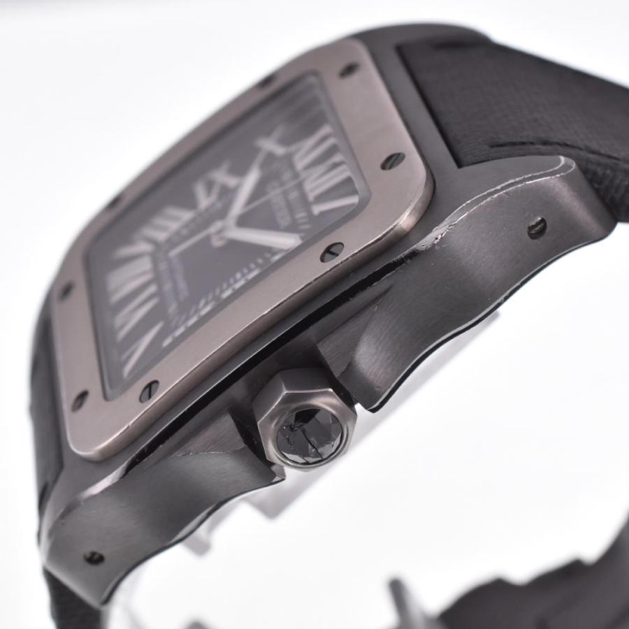 カルティエ CARTIER W2020010 サントス 100 LM 自動巻き メンズ 箱付き H#125737 :125737 ...