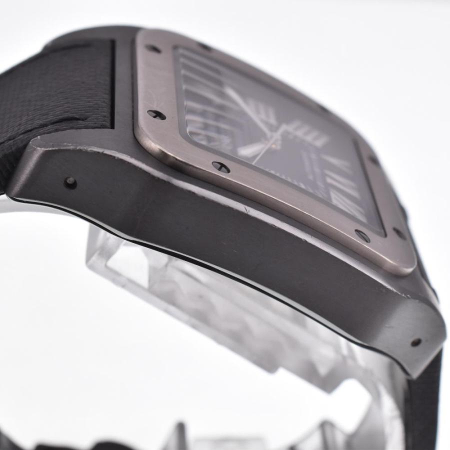 カルティエ CARTIER W2020010 サントス 100 LM 自動巻き メンズ 箱付き H#125737 :125737 ...