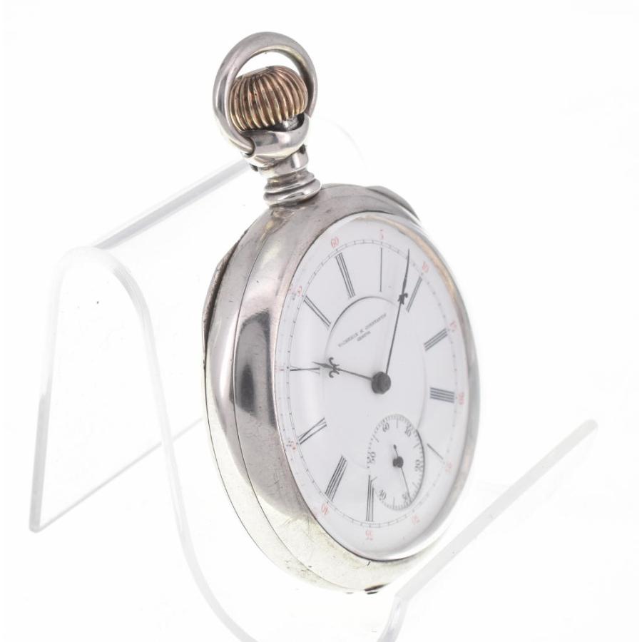 VACHERON CONSTANTIN 【VACHERON CONSTANTIN】ヴァシュロン・コンスタンタン 7141 SV925 手巻き メンズ 懐中時計 Z#125806 ...