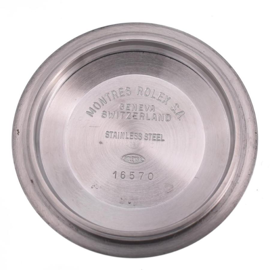 ロレックス ROLEX 16570 エクスプローラーII Cal.3185 自動巻き メンズ 良品 G#125866 :125866 ...