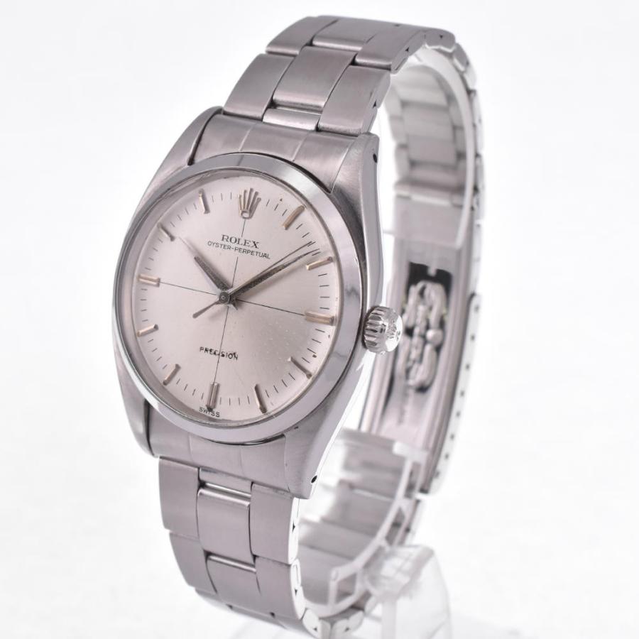 ROLEX（ロレックス） ROLEX 6558 オイスターパーペチュアル デイト Cal.1030 自動巻き メンズ K#125948 ...