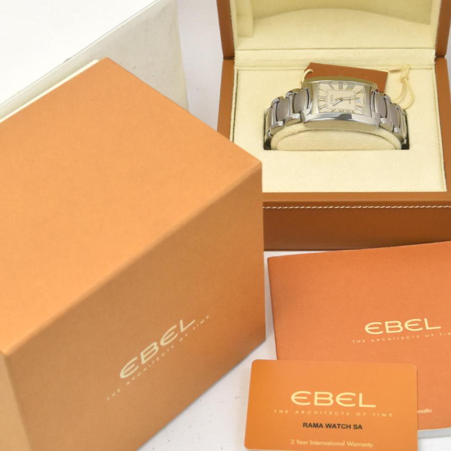 EBEL エベル 9120M41 ブラジリア デイト 自動巻き メンズ 美品 箱・保証書付き H#125978 : aonohappa - 通販 - Yahoo!ショッピング