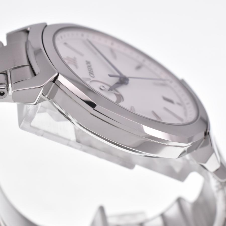 SEIKO セイコー GCLH979 クレドール リネアルクス デイト パワーリザーブ スプリングドライブ メンズ 美品 N#126245 ...