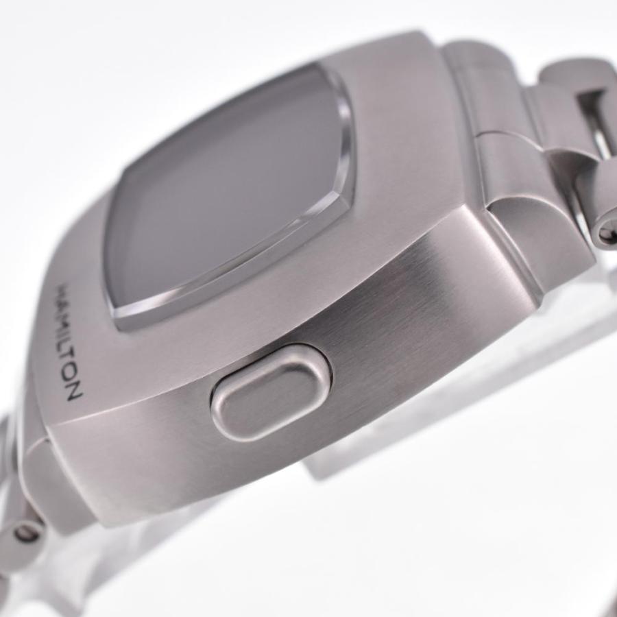 ハミルトン HAMILTON H524140 PSR パルサー 50周年記念 クォーツ メンズ 美品 箱・保証書付き K#126295 : ...