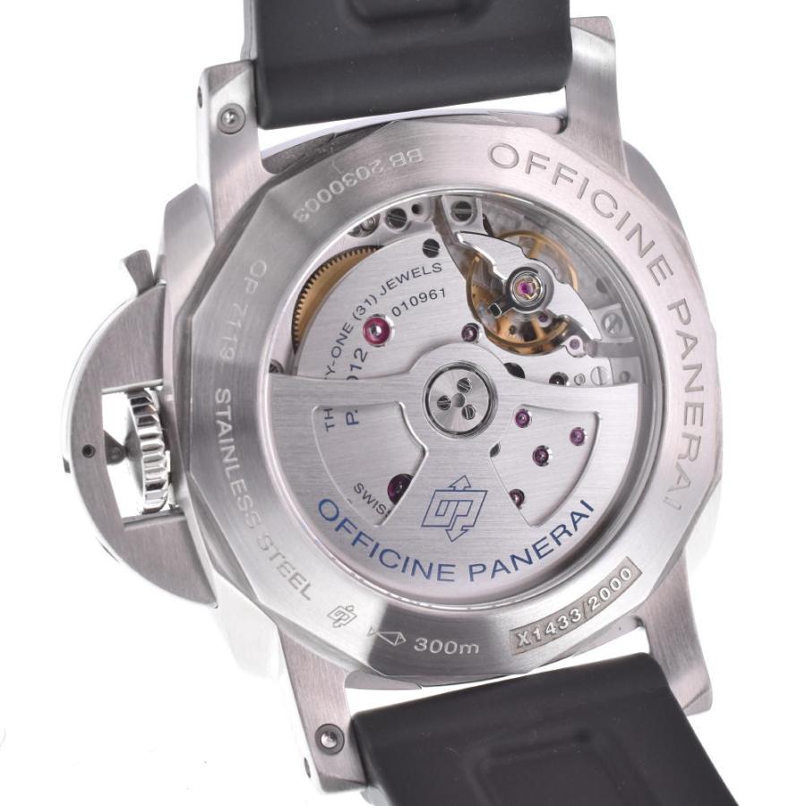 OFFICINE PANERAI パネライ PAM01321 ルミノール1950 3デイズ GMT デイト スモールセコンド パワーリザーブ ...