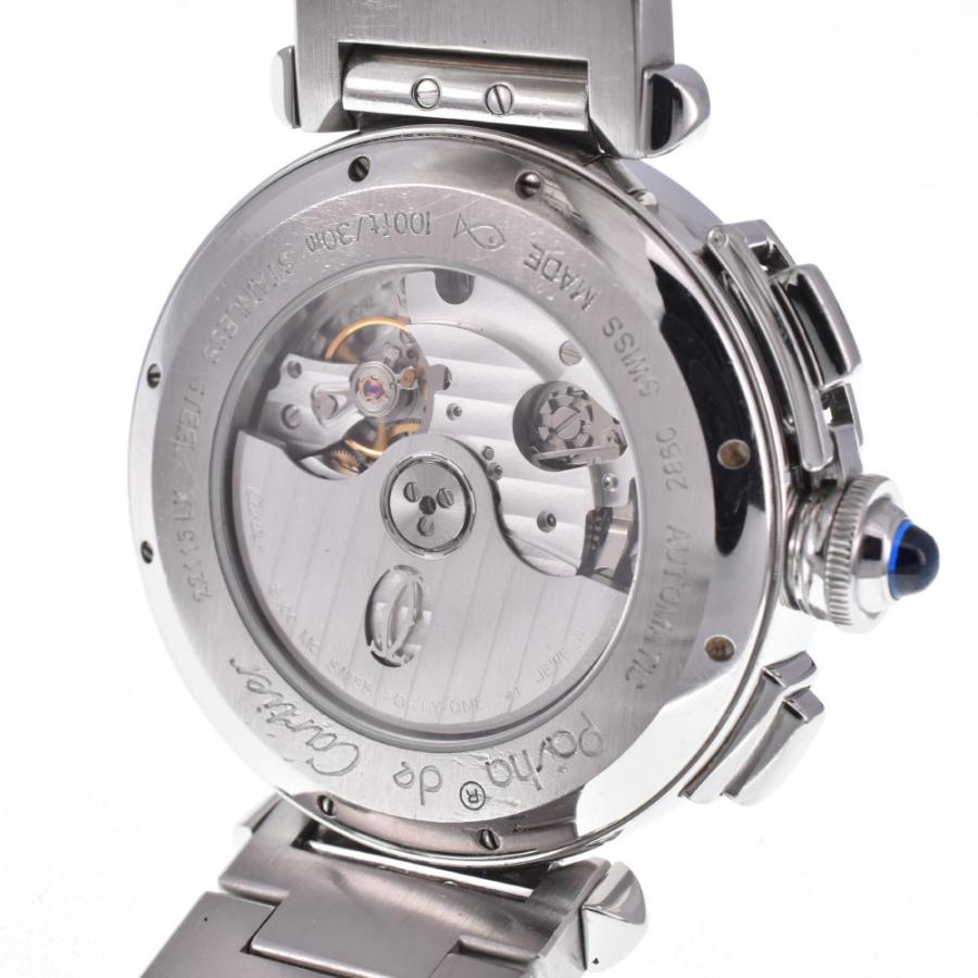 カルティエ CARTIER W31085M7 パシャ クロノグラフ 自動巻き メンズ 良品 箱・保証書付き K#126504 : 126504 ...