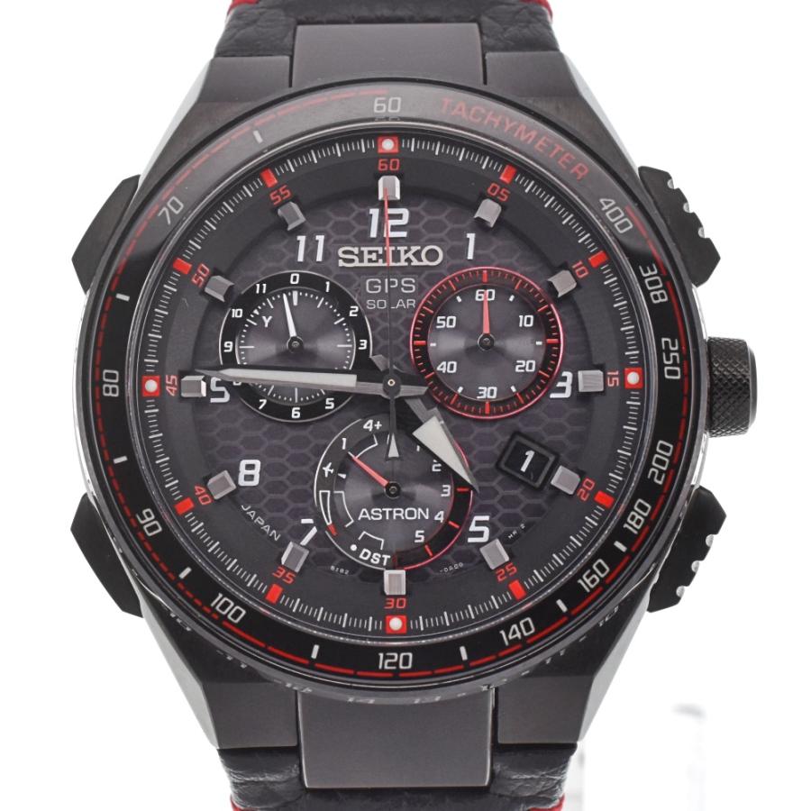 セイコー SEIKO SBXB165 ホンダSNX コラボ 限定 ソーラーGPS衛星電波 メンズ 美品 箱・保証書付き O#126611 : ...
