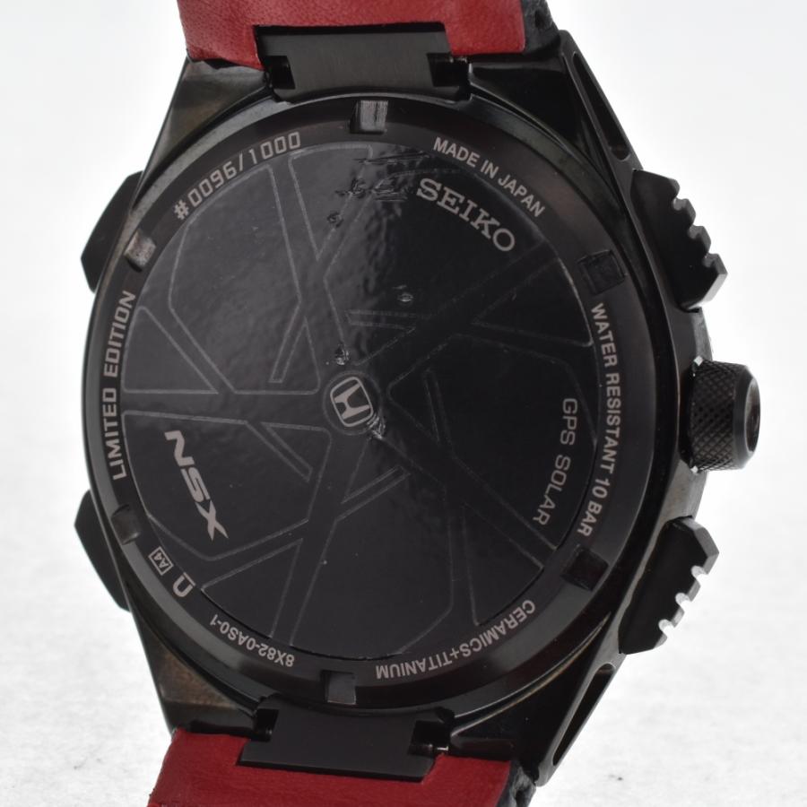 セイコー SEIKO SBXB165 ホンダSNX コラボ 限定 ソーラーGPS衛星電波 メンズ 美品 箱・保証書付き O#126611 : ...